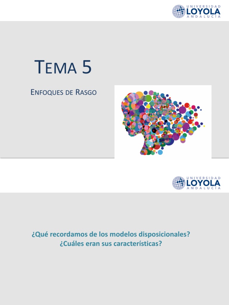 Tema 5. Modelos Disposicionales | PDF | Ciencia y matemáticas