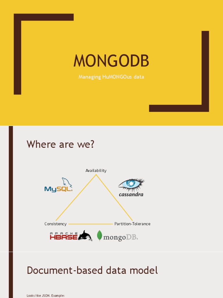 Mongodb | PDF | Mongo Db | Apache Hadoop Mongodb | PDF | Mongo Db | Apache Hadoop