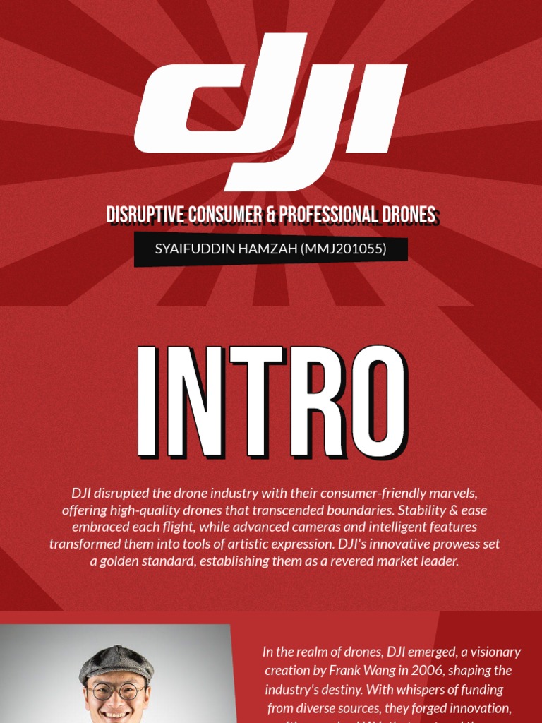 Individual Assignment #2 Disruptive Company DJI - (MMJT1113 Managing ...