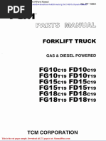 TCM Forklift Truck Parts Catalogue | PDF