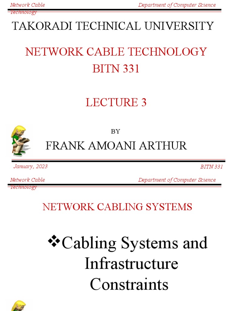 Cabling system and Infrastructure Constraints | PDF