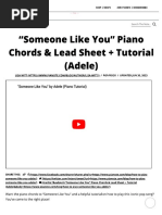 Like Him - Tyler, The Creator Sheet Music For Piano (Solo) | PDF ...
