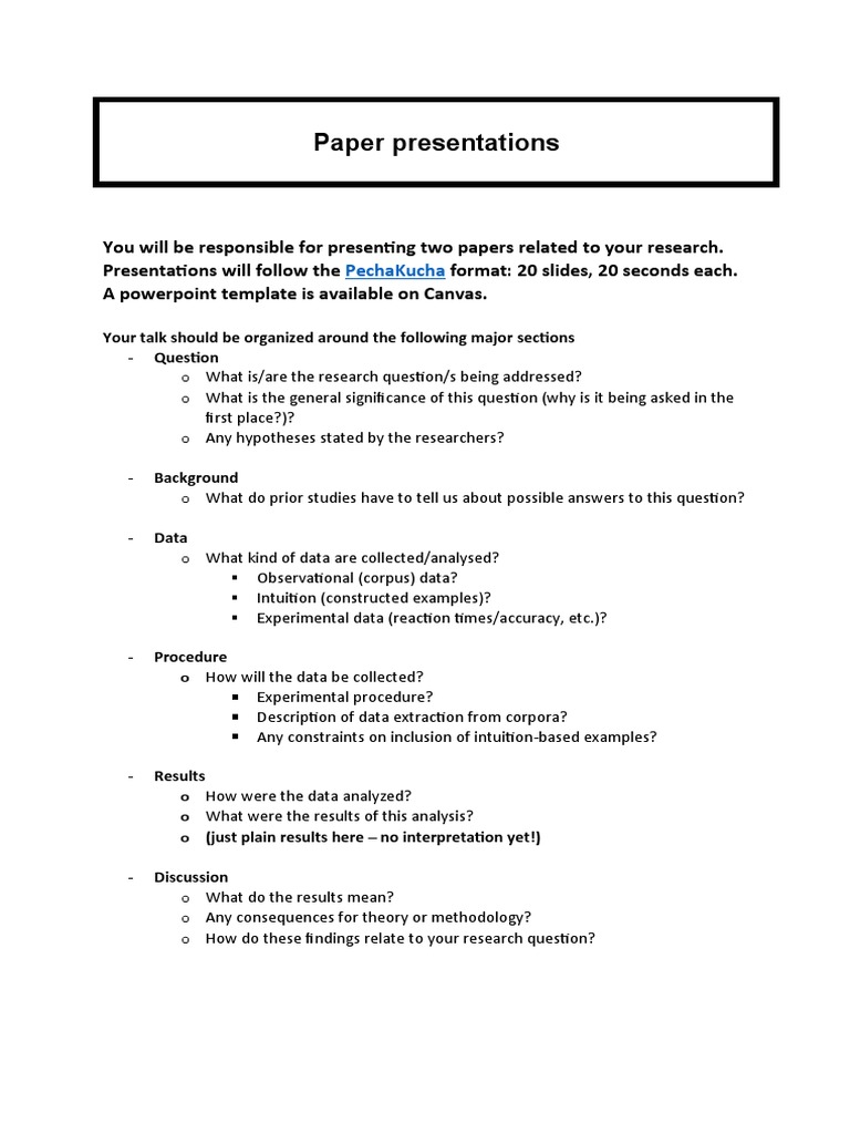 Paper Presentations | PDF