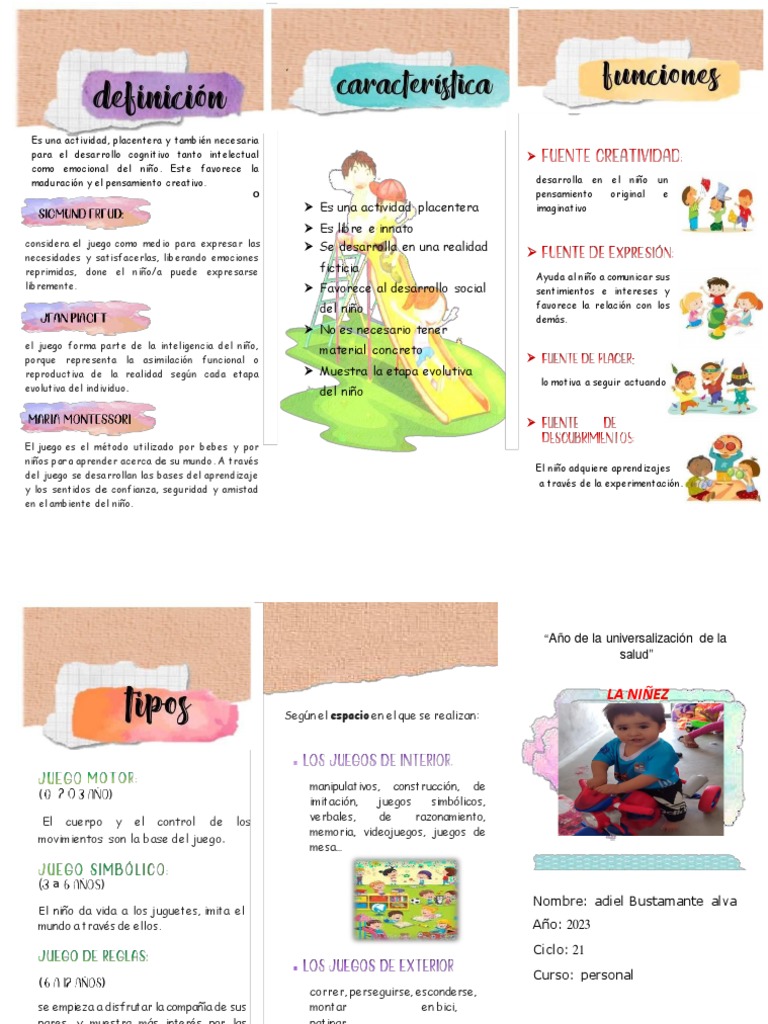 Triptico de La Infancia 7 | PDF
