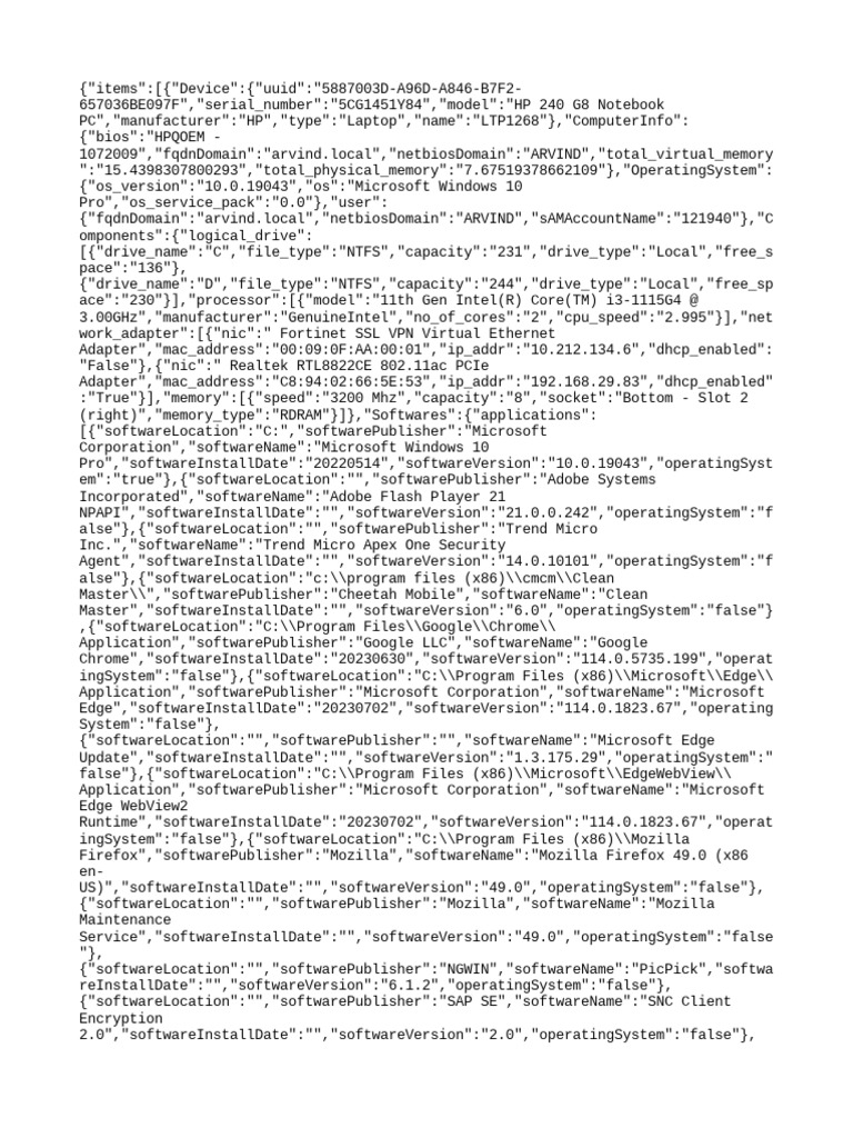 Scandata | PDF | Computers