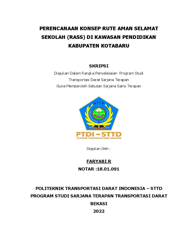 Draft Proposal Skripsi Faryabi R Revisi 2 | PDF