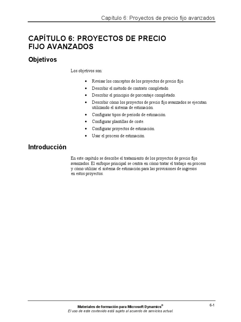 Microsoft Dynamics Ax 2012 - Configuración Proyectos 06 | PDF ... Microsoft Dynamics Ax 2012 - Configuración Proyectos 06 | PDF ...