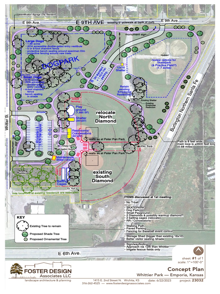 Whittier Park Concept 062223 | PDF