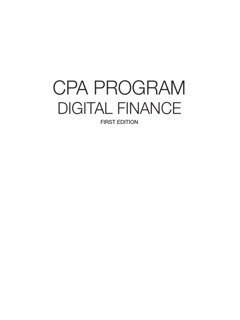 Digital Finance Study Guide - 1st Edition (With Reprints) Semester 2 ...