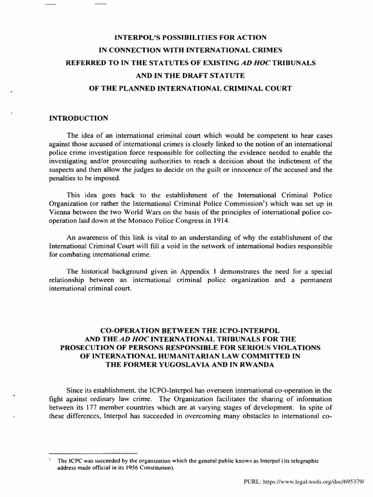 Interpol | PDF
