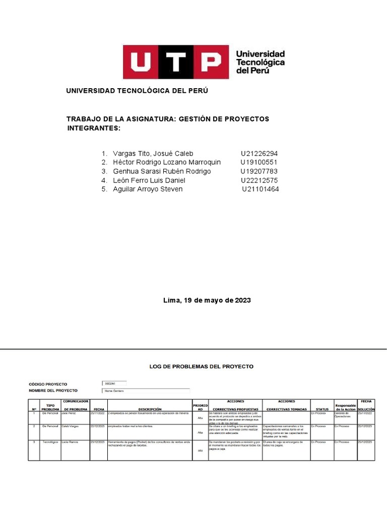 S8 Gestion de Proyectos PA | PDF