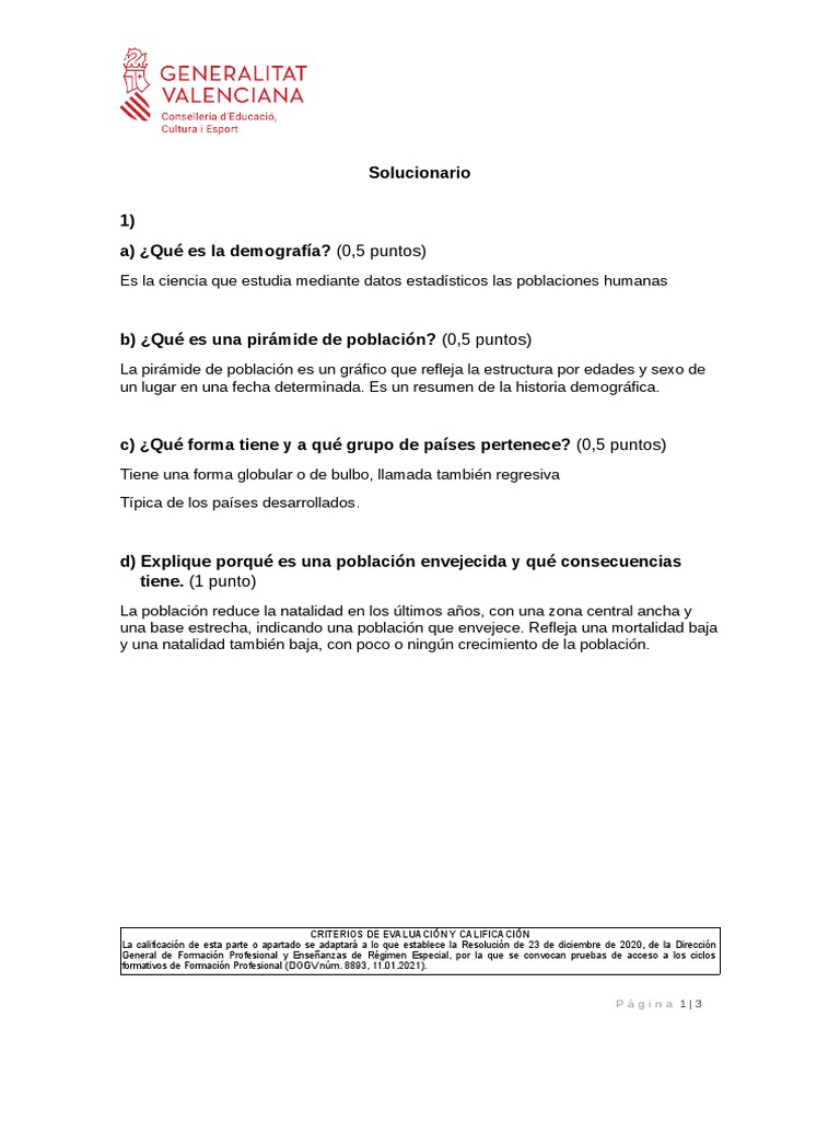 ACFGM - EX GM Sociales Solucionario | PDF