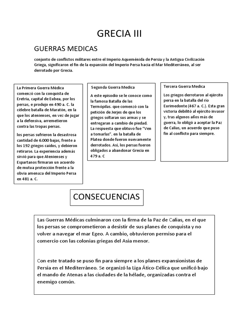 Grecia Iii | PDF | Guerras Greco Persas | Antigua Grecia
