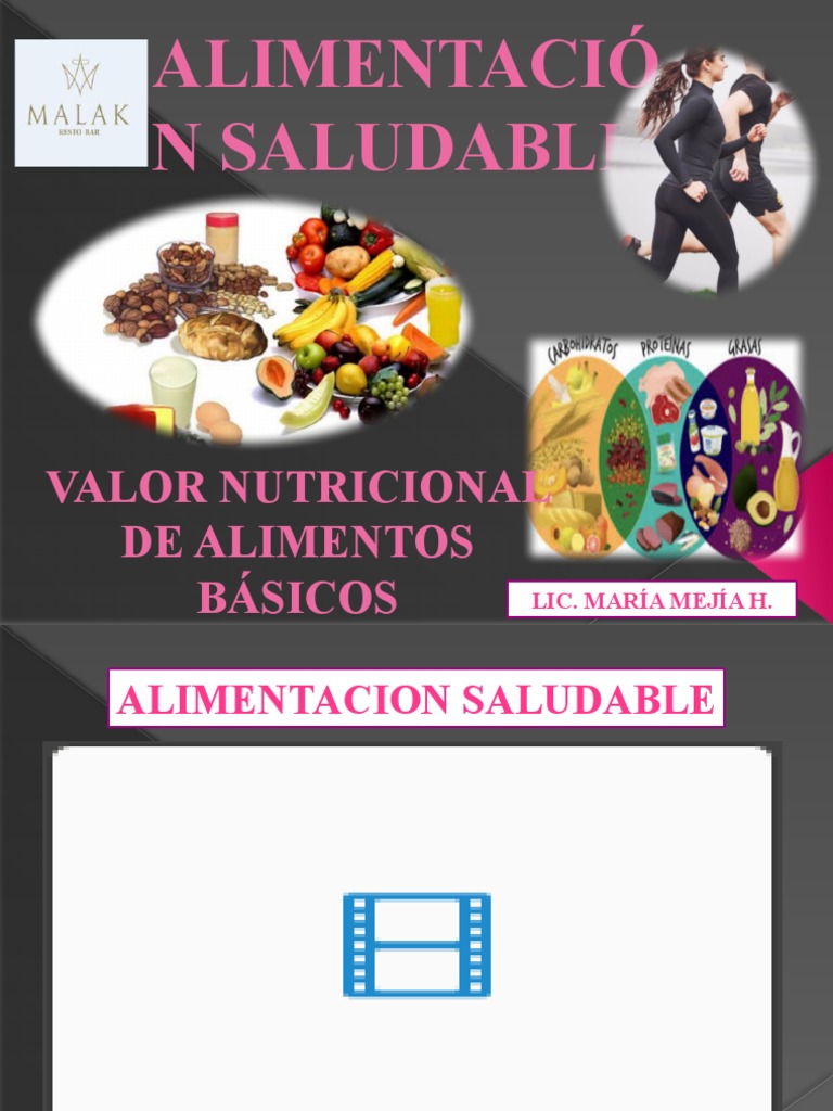 Alimentacion Saludable Malak | PDF