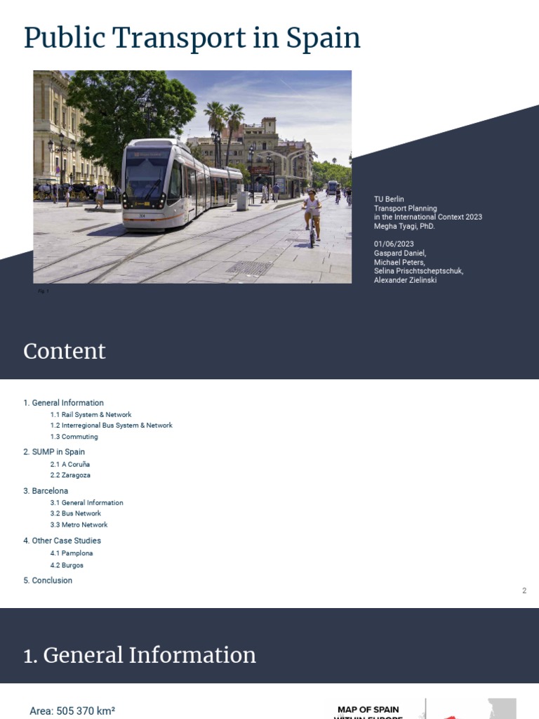 Public Transport in Spain | PDF | Public Transport | Transport
