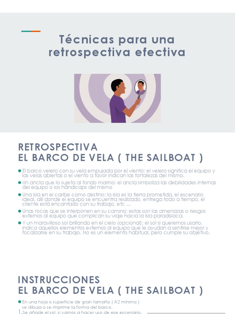 Técnicas de Retrospectiva: Barco y Estrella | PDF