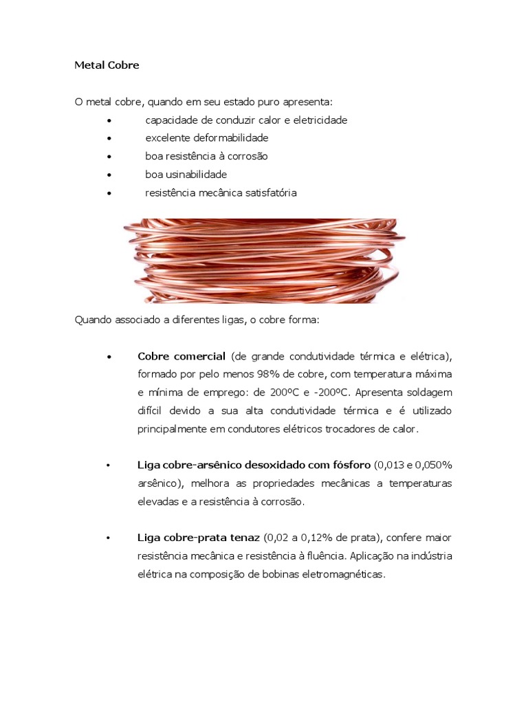 Características e Usos de Ligas Metálicas | PDF | Liga | Metais