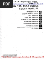 Hyundai Engine d4dd Manual | PDF | Internal Combustion Engine | Piston
