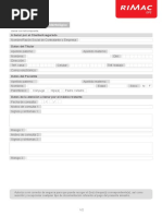 Formulario de Reembolso Dental BICE Vida | PDF | Odontología | Cuidado ...