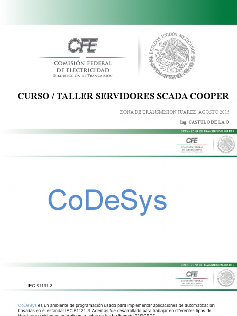 CURSO CoDeSys 2015 | PDF | Desarrollo de software | Software