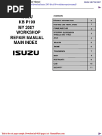 Isuzu NHR NKR NPR NQR Nps Brakes Workshop Manual | PDF | Technology & Engineering