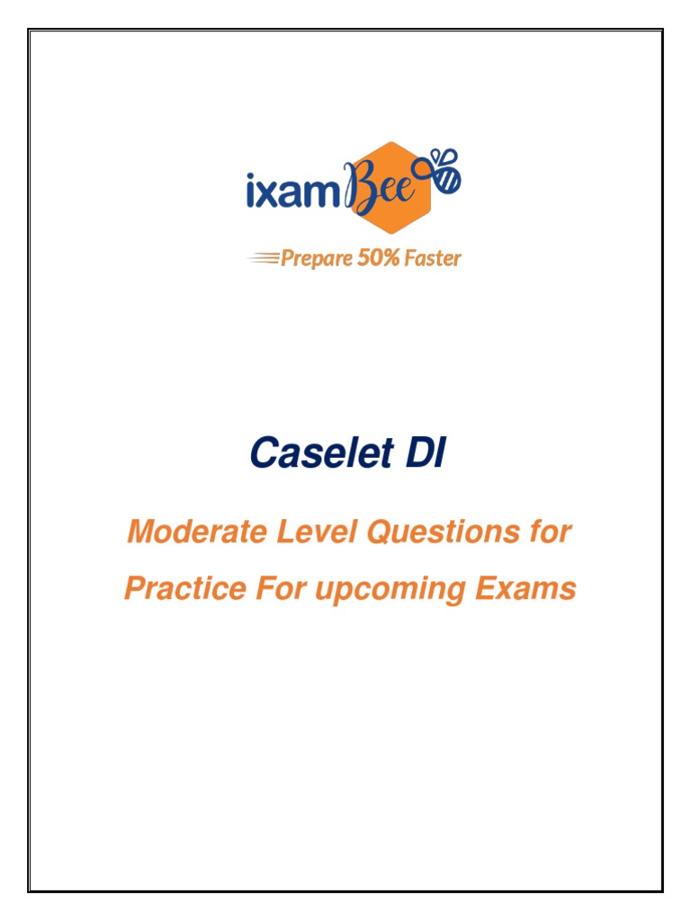 Moderate Level Caselet DI Questions | PDF | Punjab | Investing