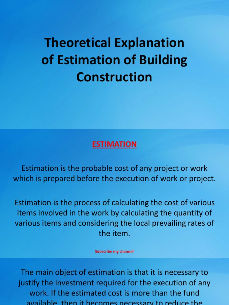 Estimation Theory Pdf Estimation