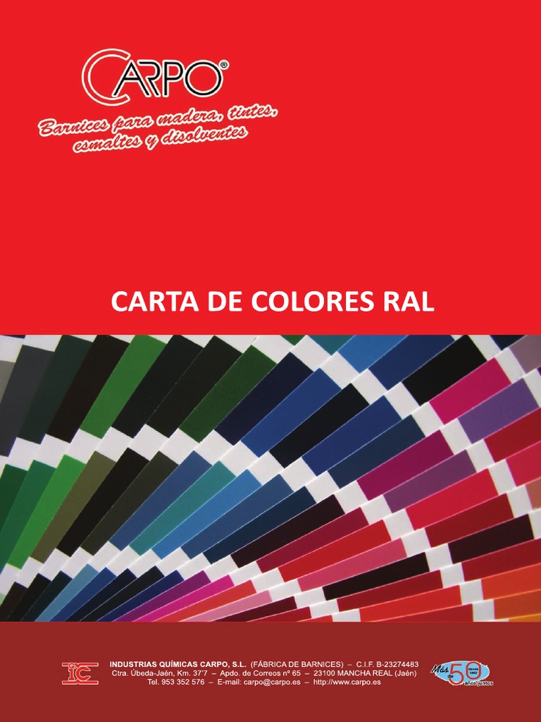 Carta de Colores RAL | PDF