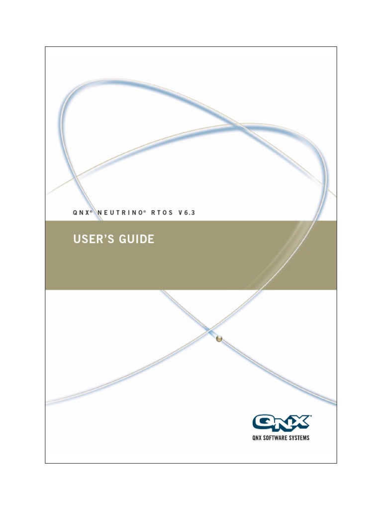 QNX Neutrino RTOS - User's Guide | PDF