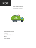 HSB Sba Outline | PDF | Data | Statistics