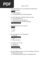 Optometry Exam Questions | PDF | Glasses | Eye