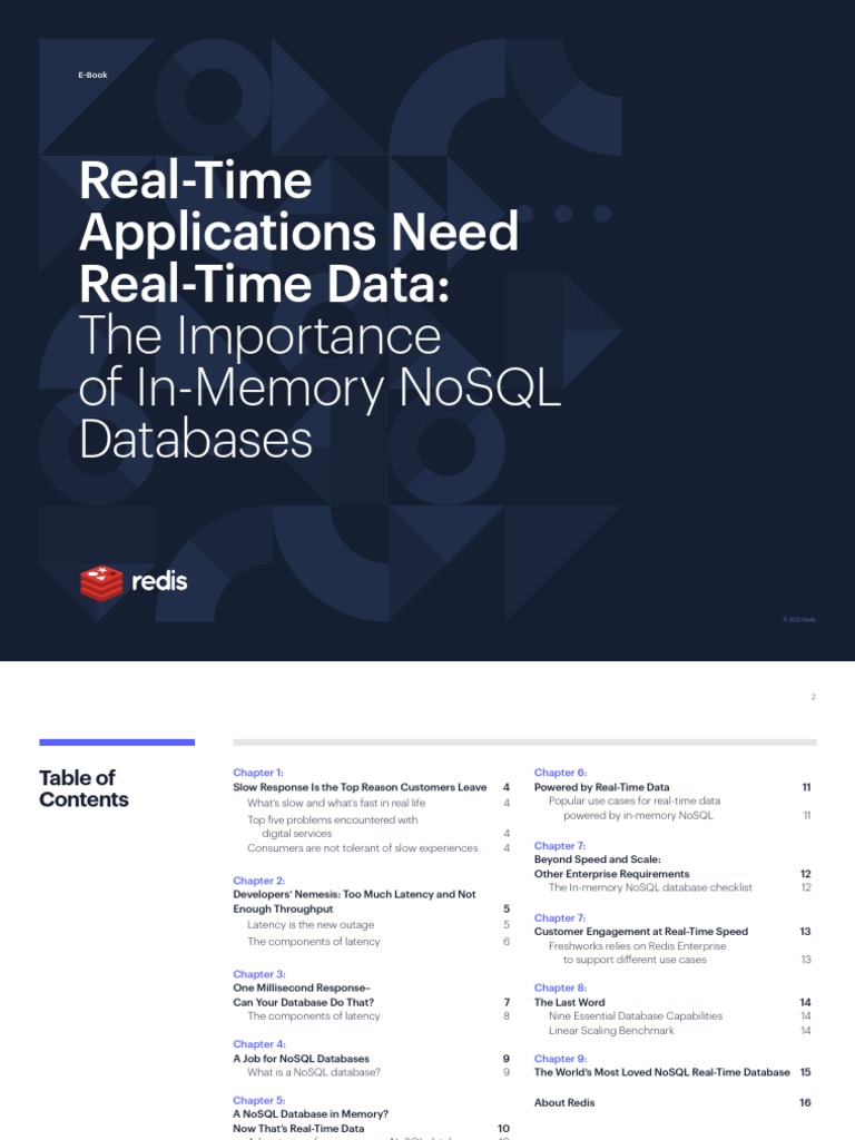 Importance of in Memory Nosql Databases | PDF | No Sql | Databases