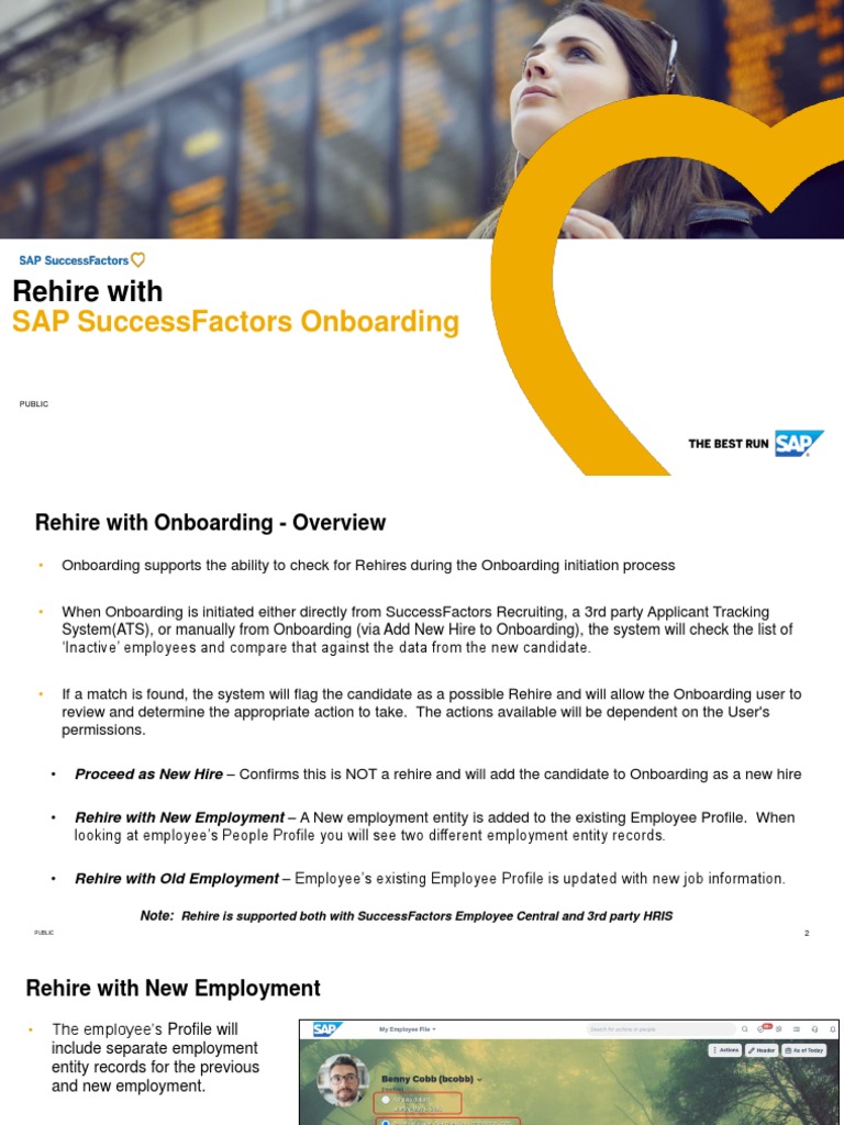 Rehire Onboarding | PDF | Employment | User (Computing)