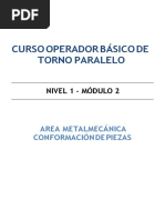 MANUAL - DE - PRACTICAS - DEL Torno | PDF | Mecanizado | Perforar