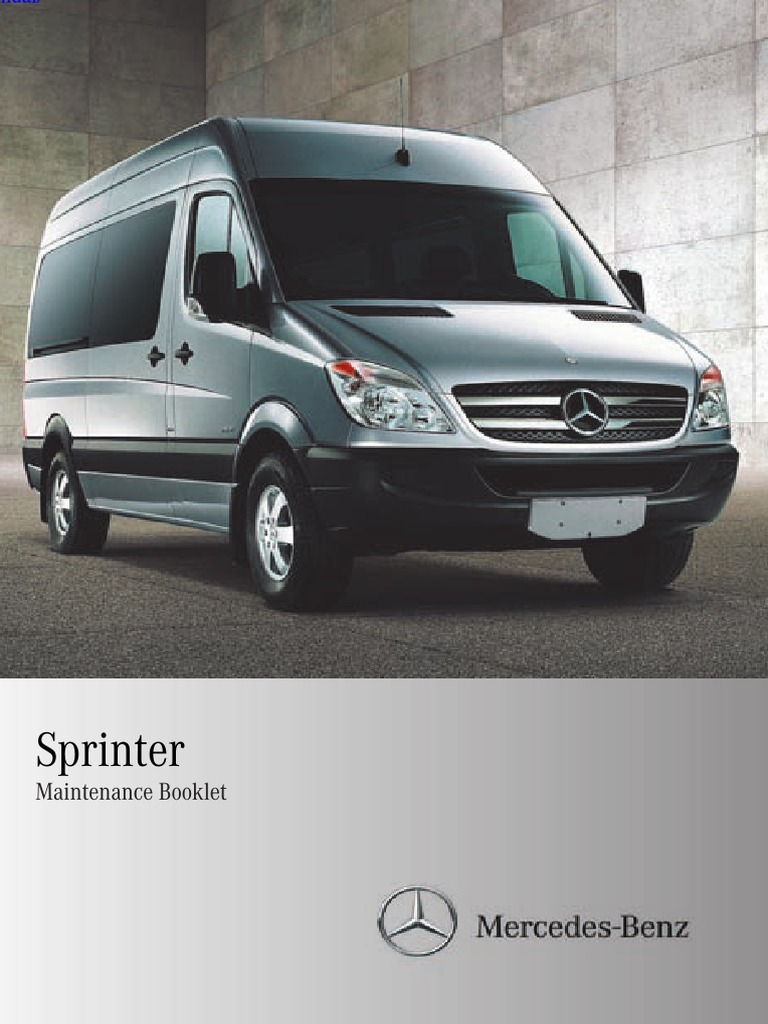 Mercedes Benz Sprinter 2010 Maintenance Manual | PDF | Exhaust Gas ...