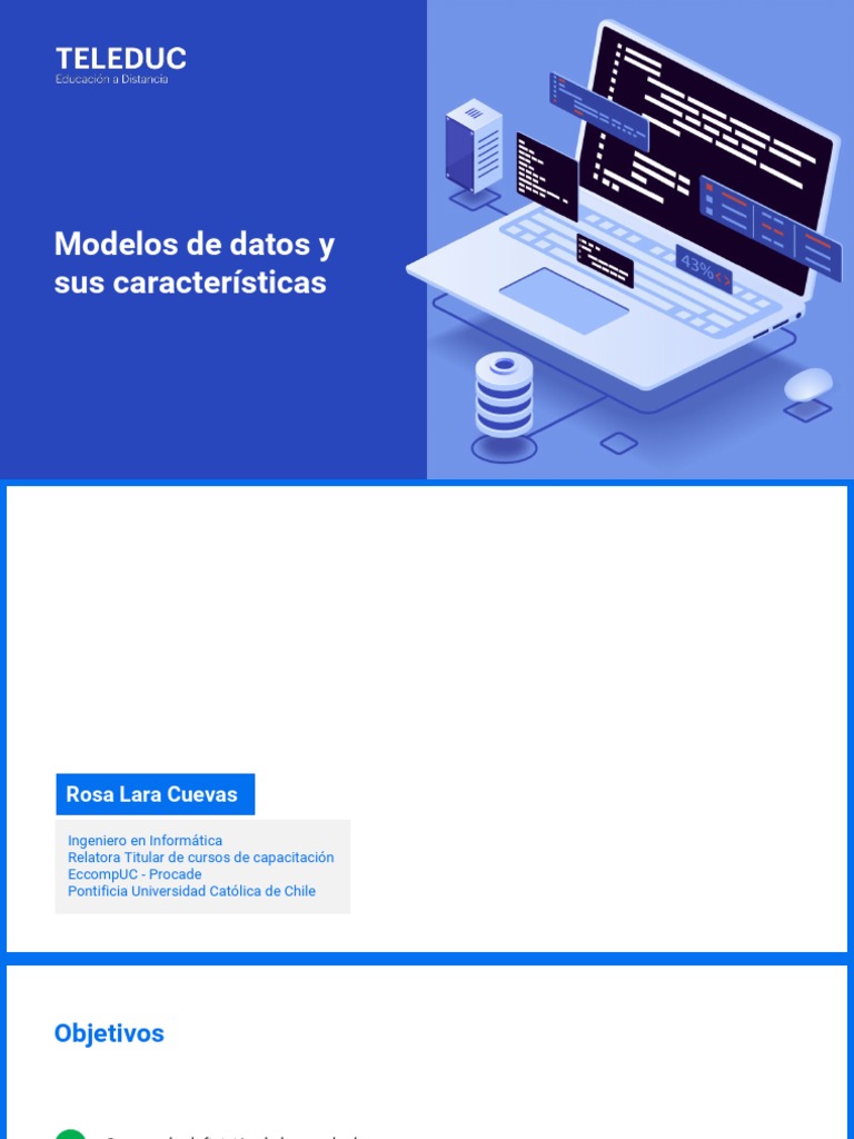 Clase Modelos de Datos y Sus Características | PDF | Bases de datos ...
