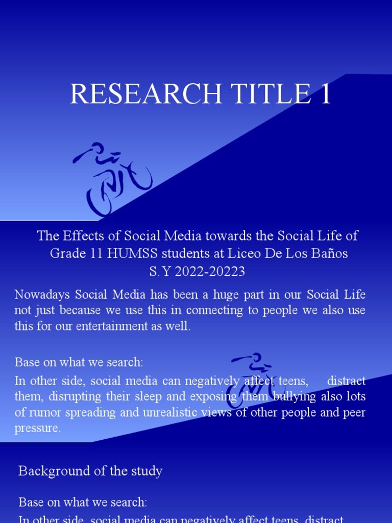 Title Defense PPT 2023 | PDF