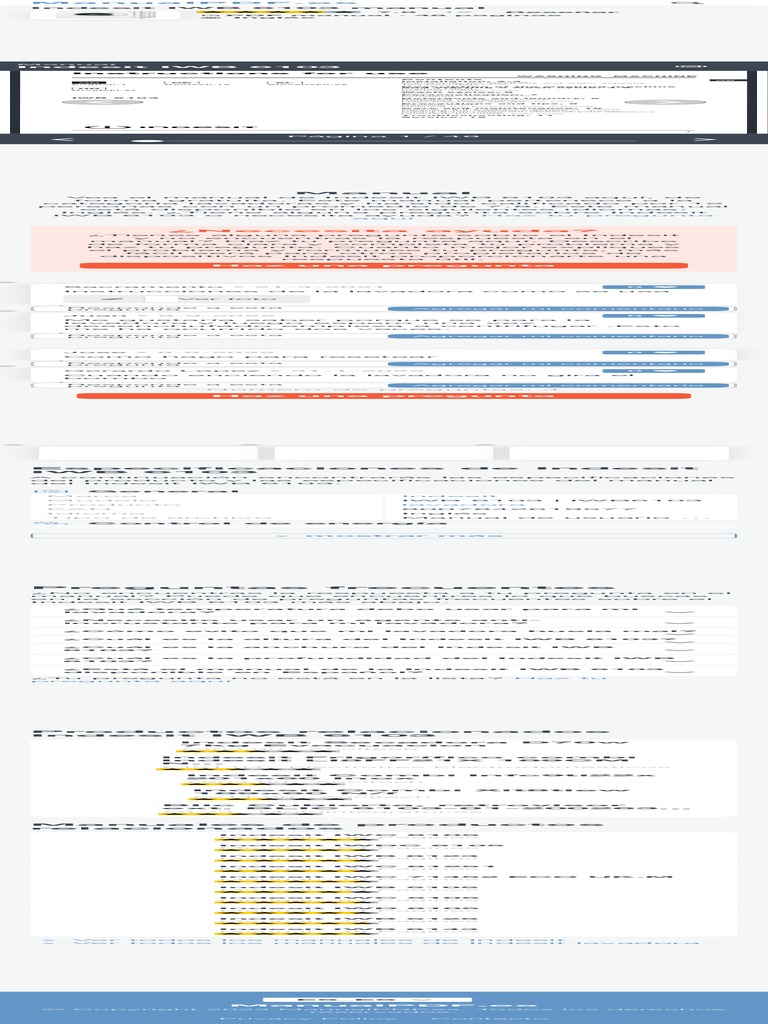 Manual Indesit IWB 6103 (48 Páginas) | PDF