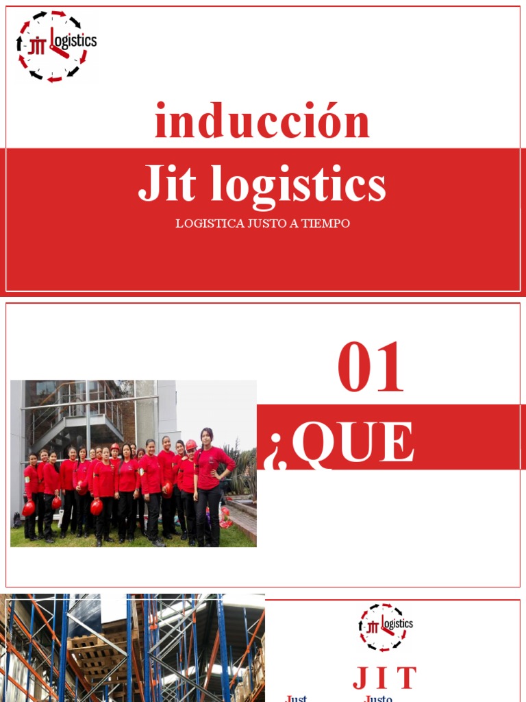 Induccion Jit | PDF | Logística | Seguridad y salud ocupacional