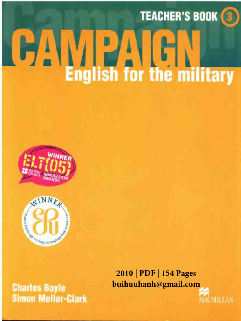 Campaign English For The Military 3 Teacher - S Book | PDF