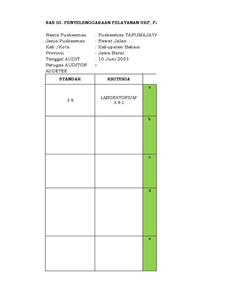 Audit Ukpp 2023 | PDF
