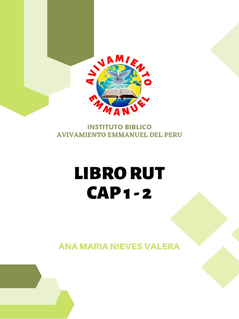 Resumen Libro Rut Cap 1 - 2 | PDF