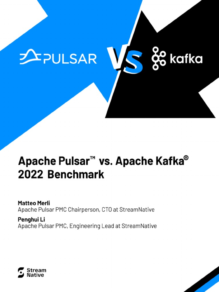 Apache Pulsar vs. Apache Kafka 2022 Performance Benchmark | PDF | Cache (Computing ...