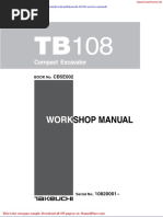 Takeuchi Crawler Loader Tl10 Parts Manual | PDF