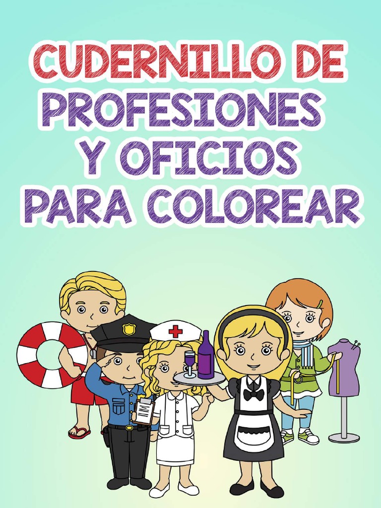 Profesiones y Oficios para Colorear | PDF