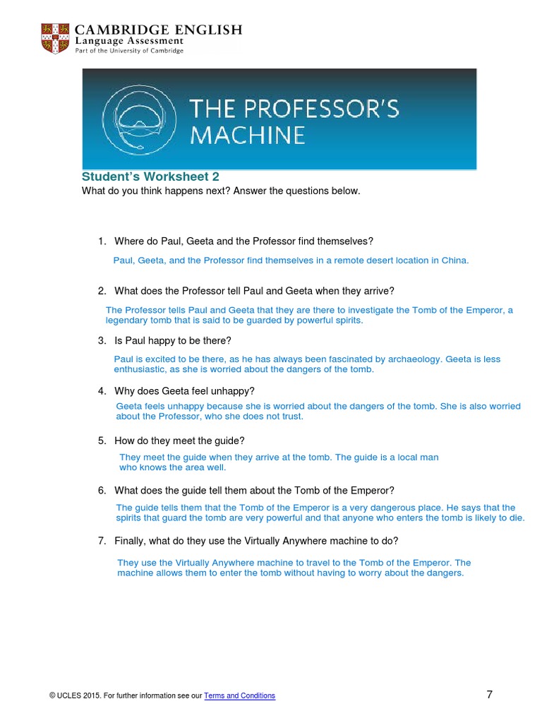 Episode 2 The Professors S Machine | PDF