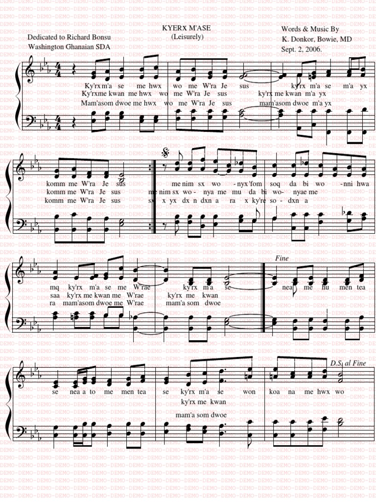 Kyere M'ase | PDF