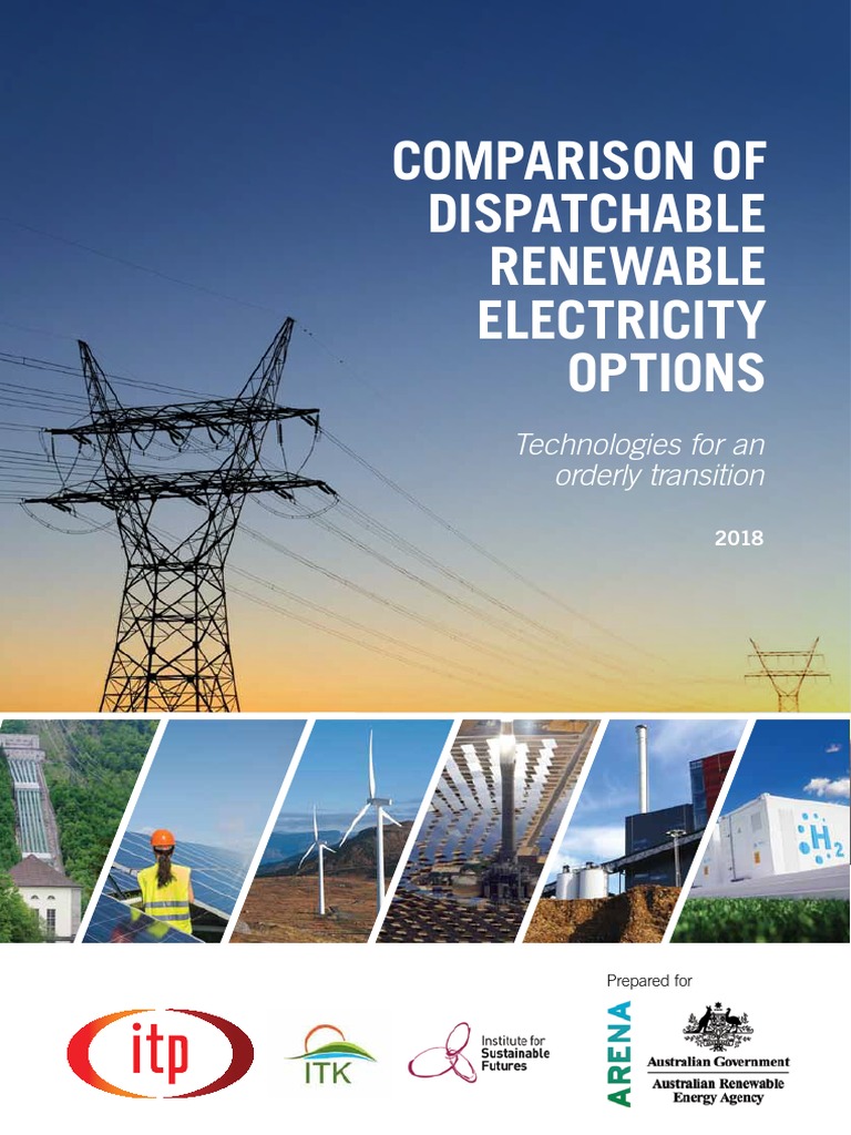 Comparison of Dispatchable Renewable Energy Options Technologies For An ...