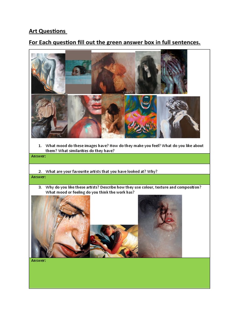 Art Questions | PDF