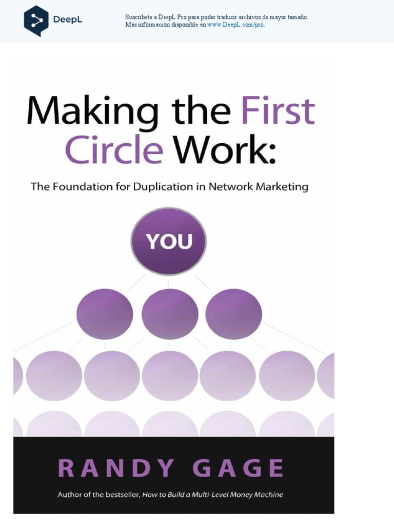 Haciendo Que El Primer Circulo Funcione Es | PDF | Marketing | Cliente